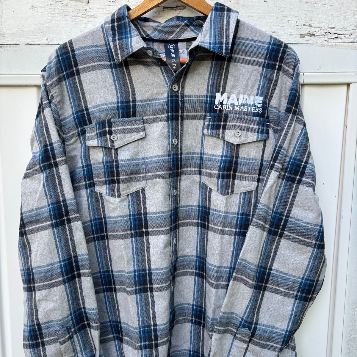 Flannel Shirts with Maine Cabin Masters' logo – Kennebec Cabin Company