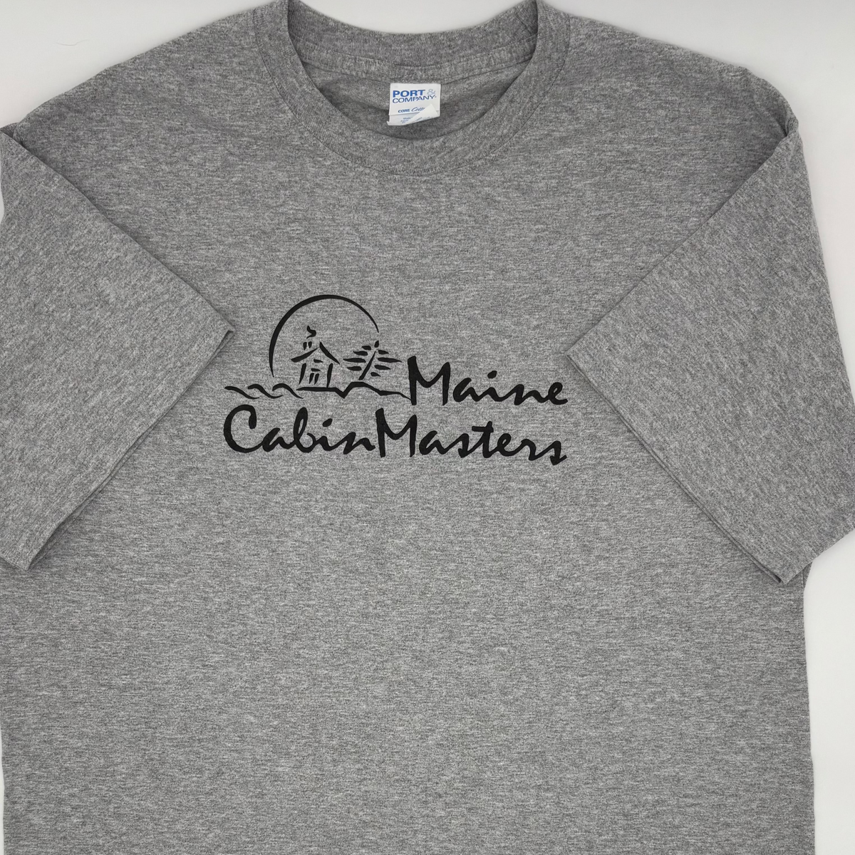 Men's T-Shirt - Maine Cabin Masters' OG Logo – Kennebec Cabin Company