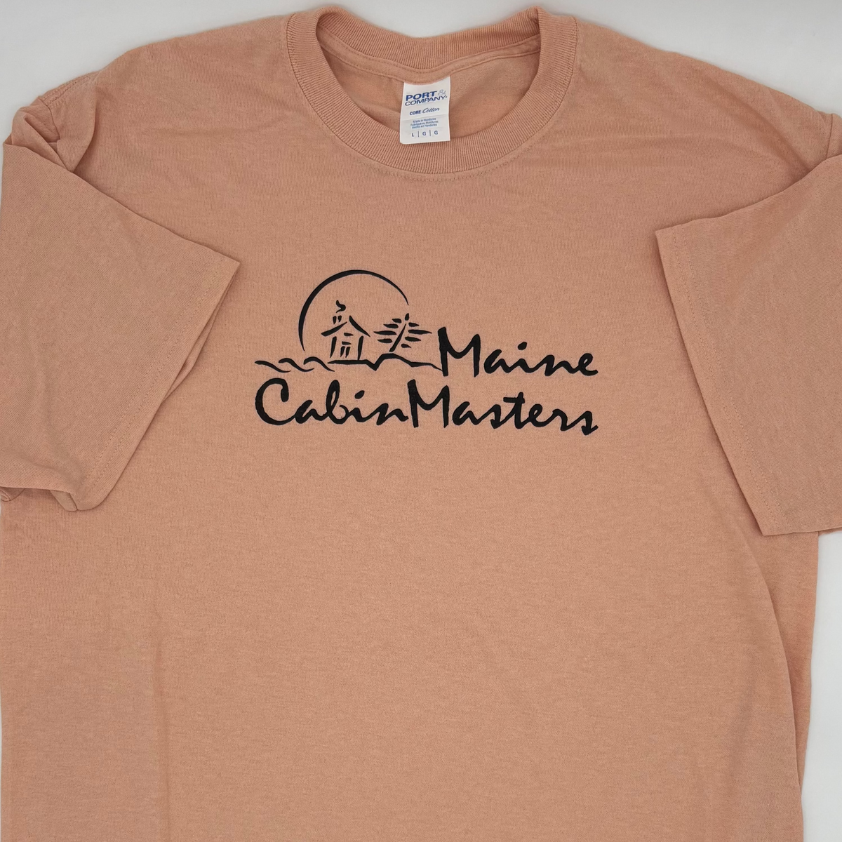 Men's T-Shirt - Maine Cabin Masters' OG Logo – Kennebec Cabin Company