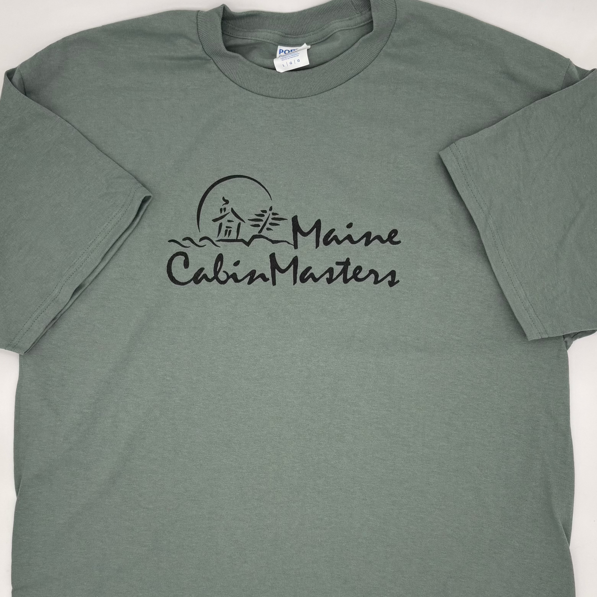 Men's T-Shirt - Maine Cabin Masters' OG Logo – Kennebec Cabin Company